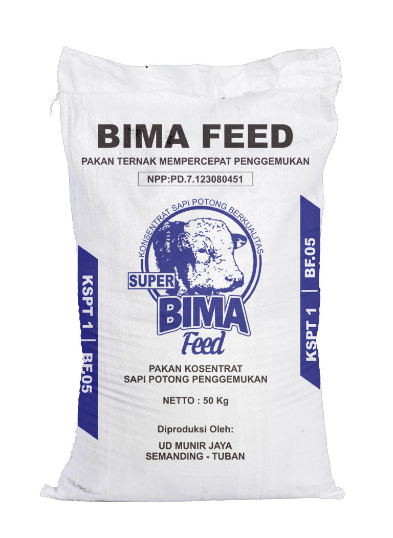 Super Bima Feed Biru / Pakan Konsentrat Sapi Potong - Bima Feed